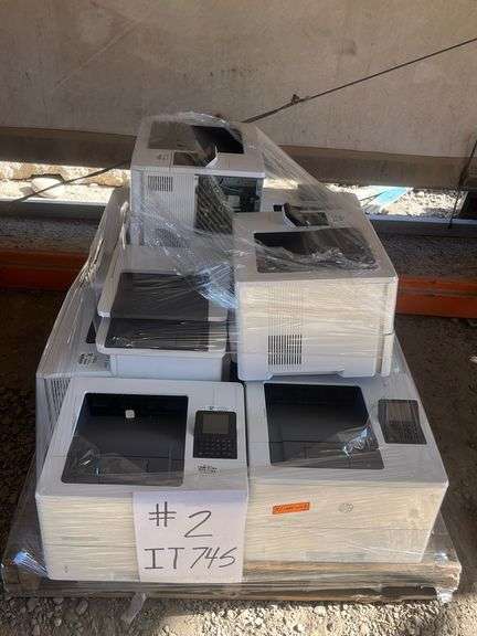 (P) With (6) HP LASERJET M507 Printers/Copiers, and More (CITY OF ...