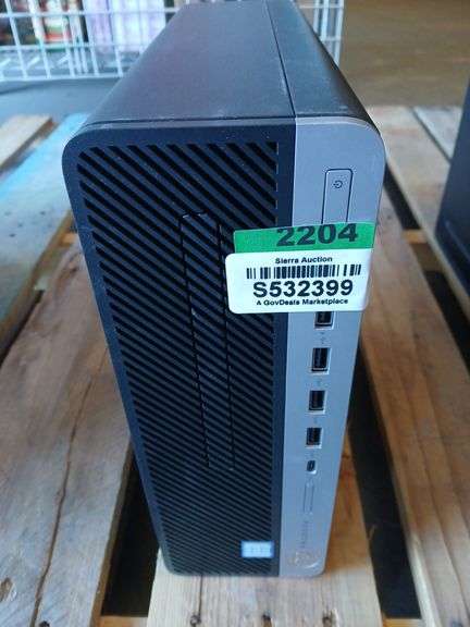 (1 Qty) HP ProDesk 600 G5 SFF Core i7 9th Gen - Sierra Auction ...