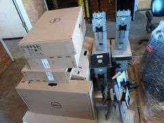 Pallet of HP EliteDisplay E222 Monitors & HP Stands - Sierra Auction ...