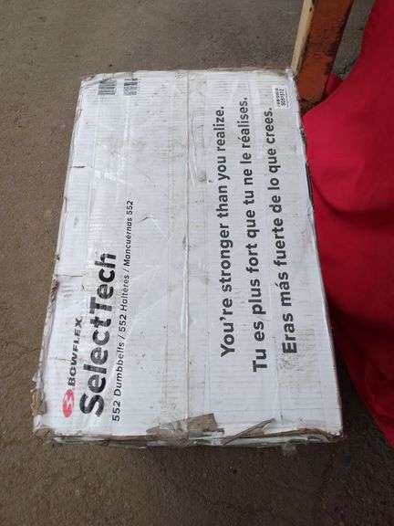 Bowflex Select Tech 522 Dumbbells - Sierra Auction Management Inc