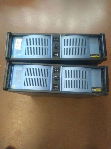 Integrity Pro Racks building Sound Solutions - Sierra Auction Management Inc