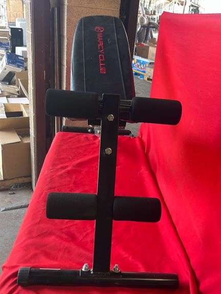 Marcy Club Utility Bench - Black - Sierra Auction Management Inc