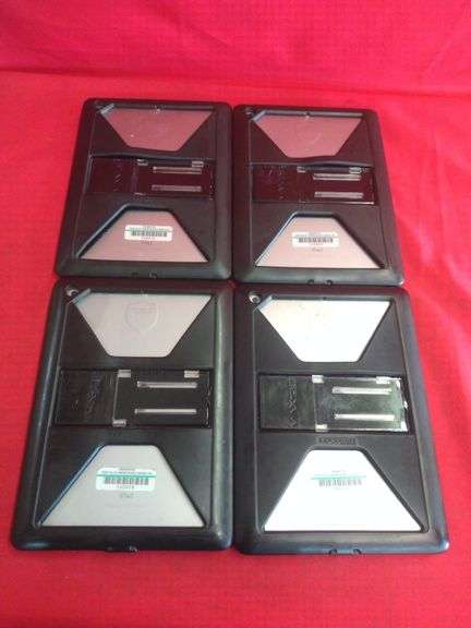 (4pc) iPad Model A1893 W/ Case - Sierra Auction Management Inc