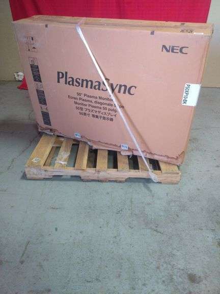 NEC PlasmaSync 50 Inch Plasma Monitor - Sierra Auction Management Inc