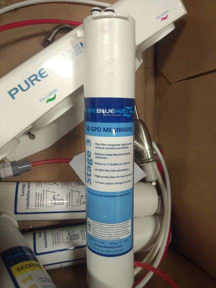 PureBlue H20 Reverse Osmosis Filtration System - Sierra Auction Management Inc