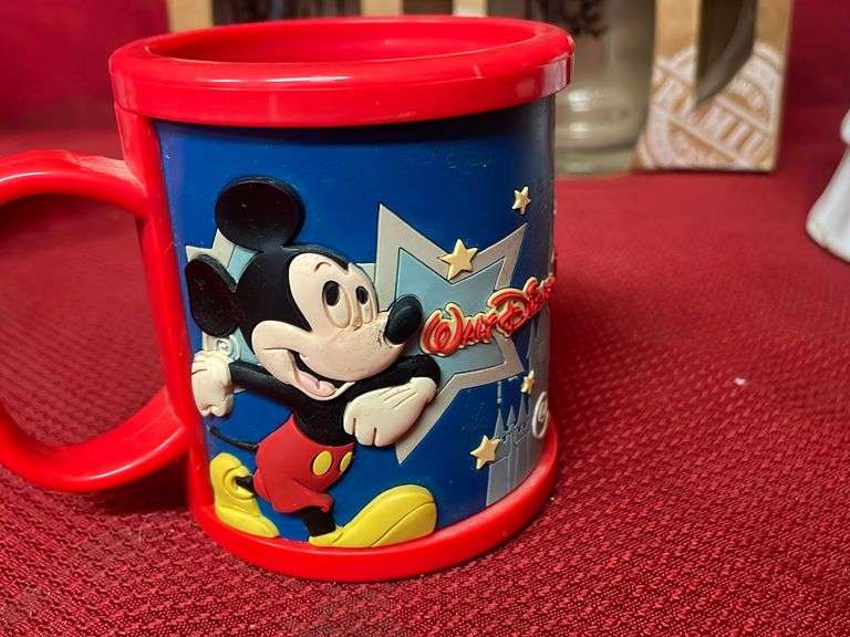 (6 Qty) Assorted Coffee Cups ( ST. Louis Cups, Antique Walt Disney ...