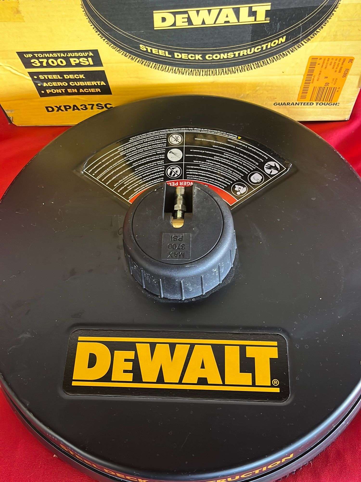 DEWALT 18 Pressure Washer Surface Cleaner DXPA37SC Sierra Auction Management Inc