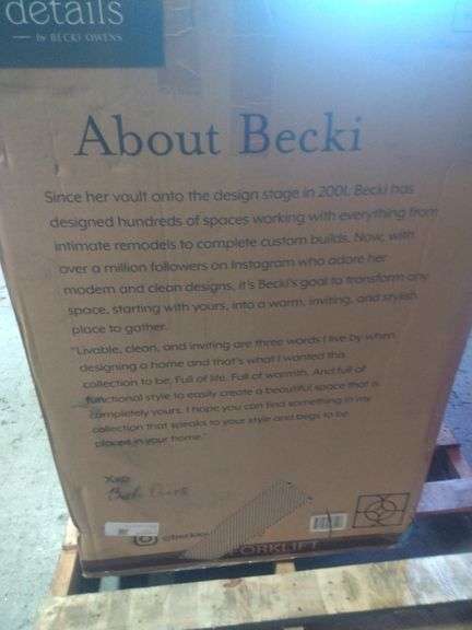 Becki Owens Catherine 60 Inch Vanity - Sierra Auction Management Inc