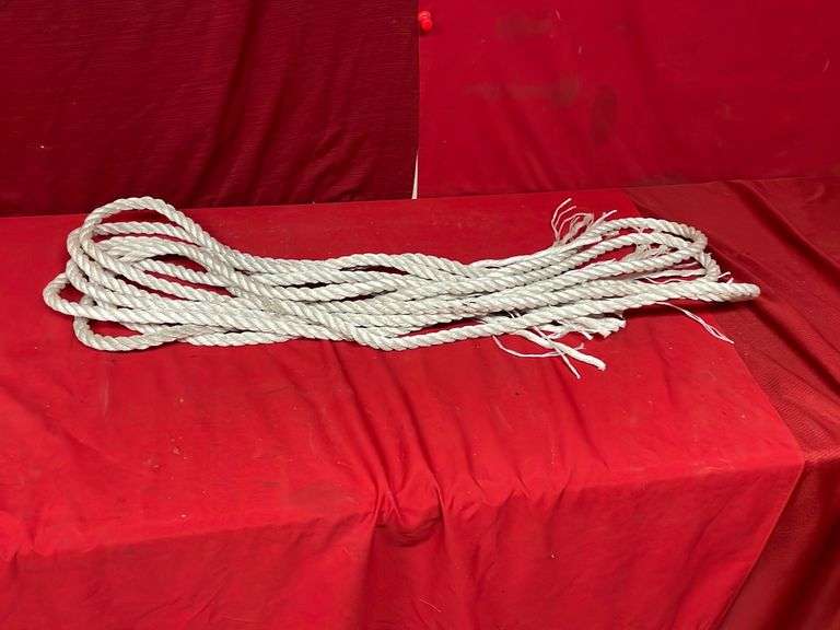 (3 Qty) 15Ft Twisted Nylon Rope - Sierra Auction Management Inc