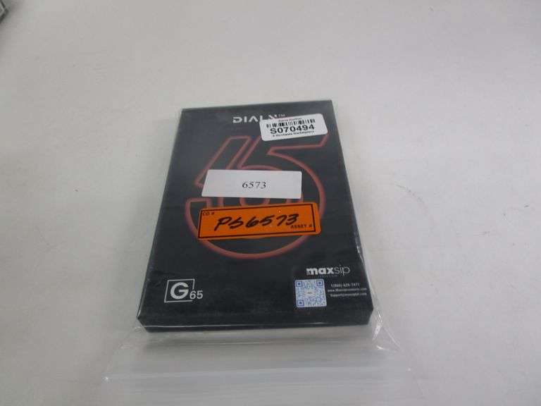 (1) NEW IN BOX DIALN CELLPHONE, MODEL G65. - Sierra Auction Management Inc