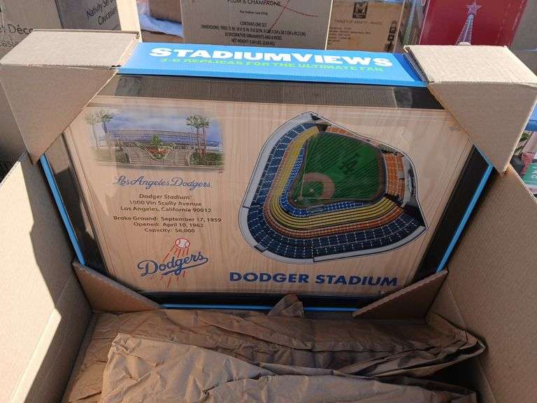 Dodgers Stadium 3D Replica Display - Sierra Auction Management Inc