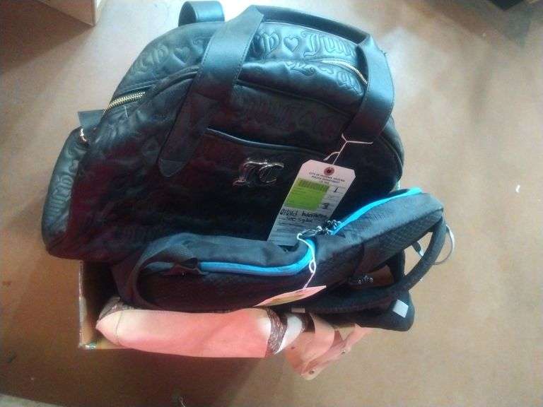 Box Of Assorted Backpack And Purses - Sierra Auction Management Inc
