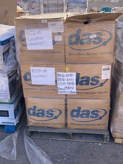 Large quantity of headband ear cushions. - Sierra Auction Management Inc
