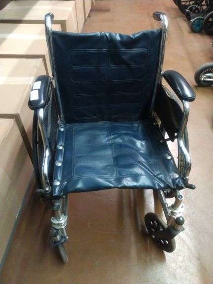 Invacare Wheel Chair (Color Blue) Tracer EX 2 - Sierra Auction ...