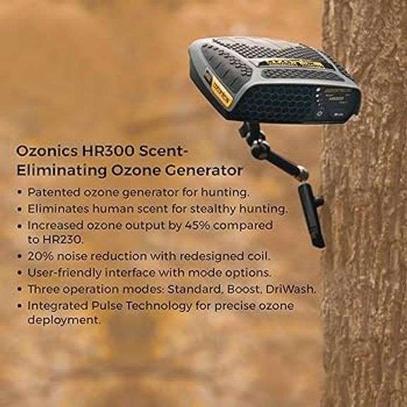 Ozonics HR300P Scent-Eliminating Ozone Generator - Sierra Auction ...