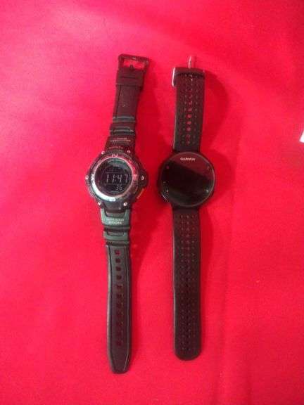 Casio Watch And Garmin Watch - Sierra Auction Management Inc