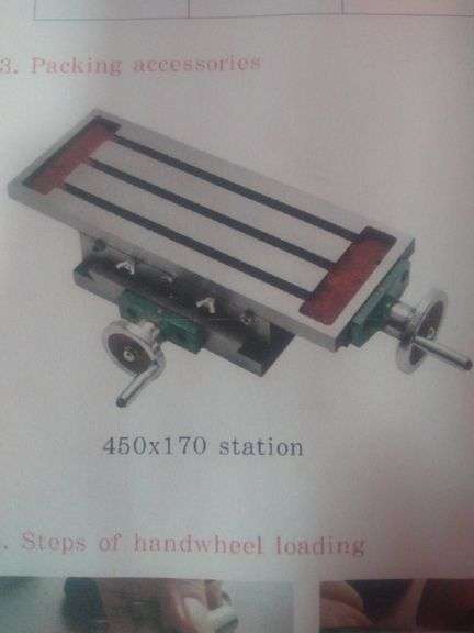 Cross Slide Table, The 450x170 Workbench is Used for Bench Drills, CNC ...