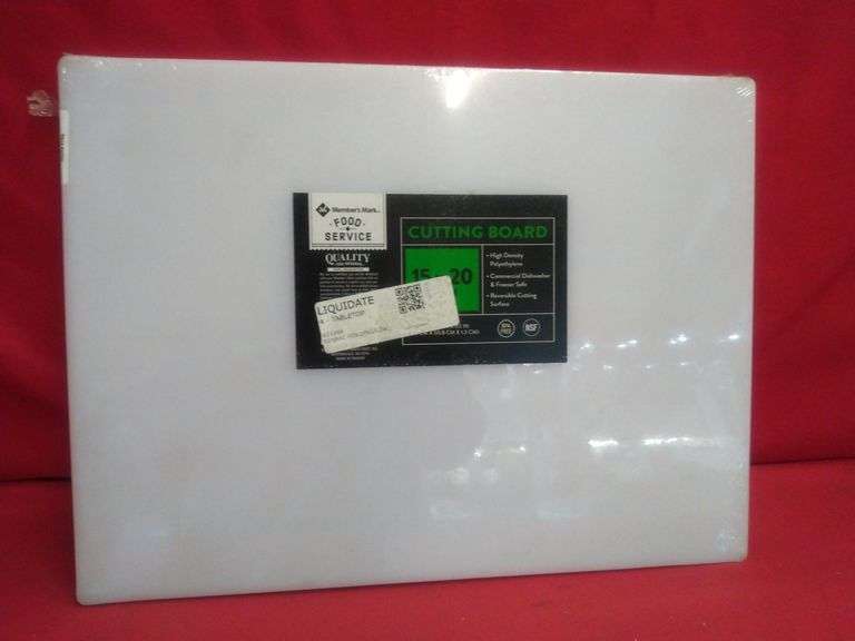 Food Service Cutting Board 15x 20 - Sierra Auction Management Inc