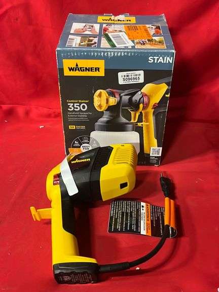 WAGNER STAIN Control Stainer 350 Handheld Sprayer Gun-Only (Tested ...