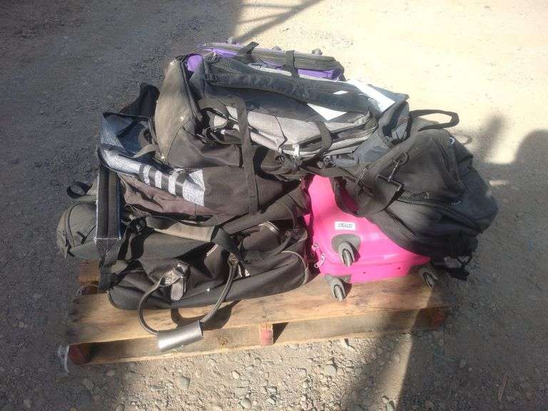(P) Assorted Luggage Bags & Backpacks - Sierra Auction Management Inc