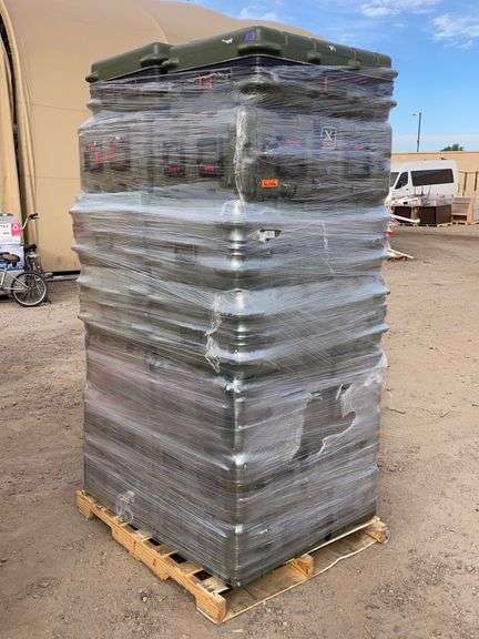 Approximately 14 military style hard plastic cargo containers. - Sierra ...