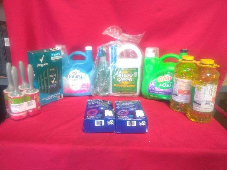 Assorted House Cleaning And Personal Items - Sierra Auction Management Inc