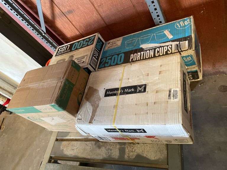 (1 Qty) Portion Cups with Lids, (1 Qty) Paper Sheets, (1 Qty) Take Out ...