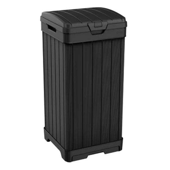 Keter Unbrushed Outdoor Waste Bin - Sierra Auction Management Inc