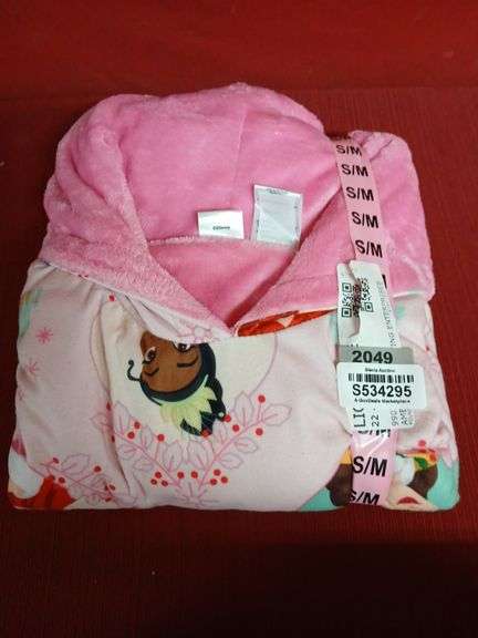 Kids Hooded Throw - Disney Princess - Sierra Auction Management Inc