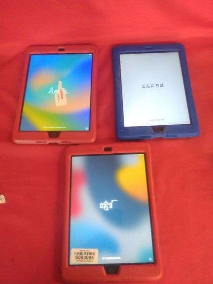 (3pc) Apple Tablets - Sierra Auction Management Inc