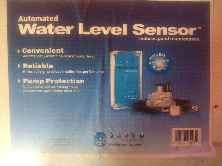 Automated Water Level Sensor Reduces Pond Maintenance - Sierra Auction ...
