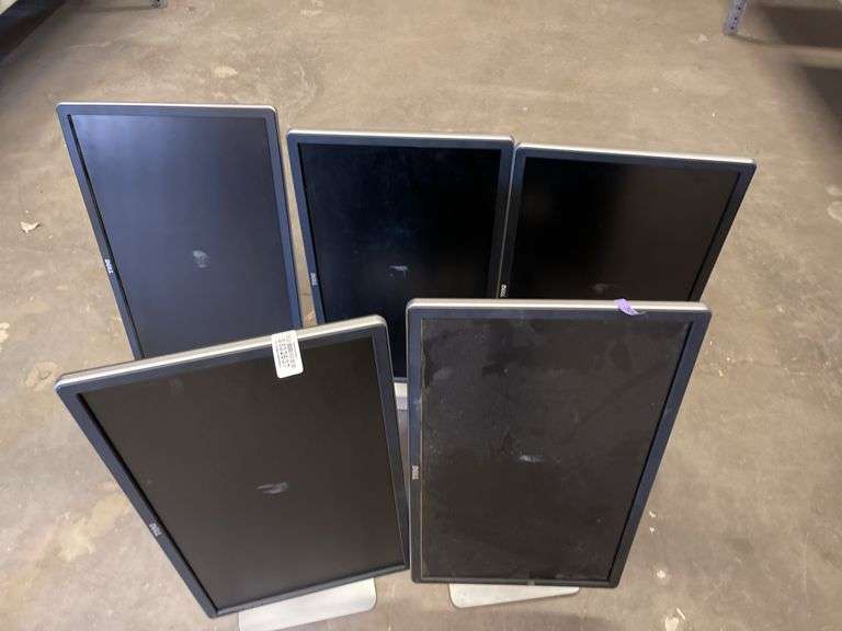 (5 Qty) Dell P2414hb LCD Monitors - Sierra Auction Management Inc