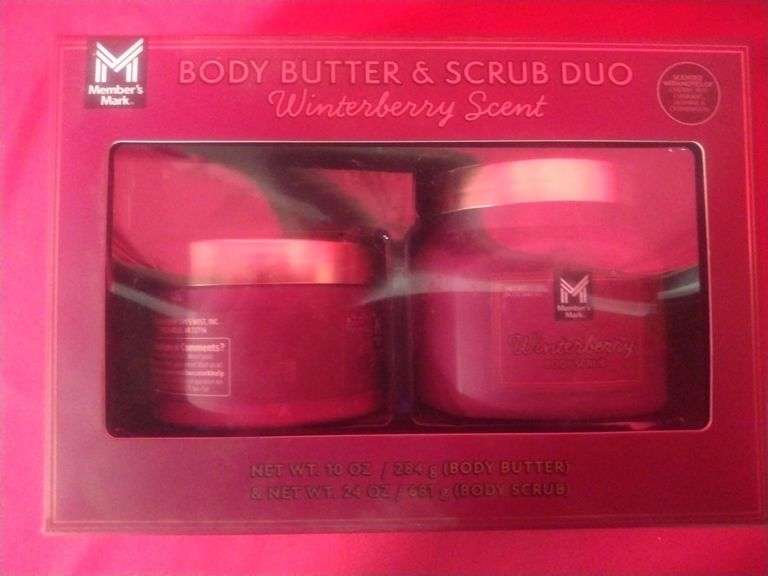 Body Butter And Scrub Duo Winter Berry Scent - Sierra Auction ...