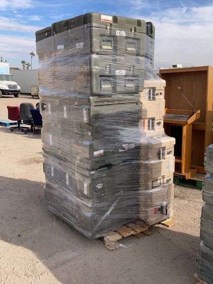 Approximately 13 military style hard plastic cargo containers. - Sierra ...