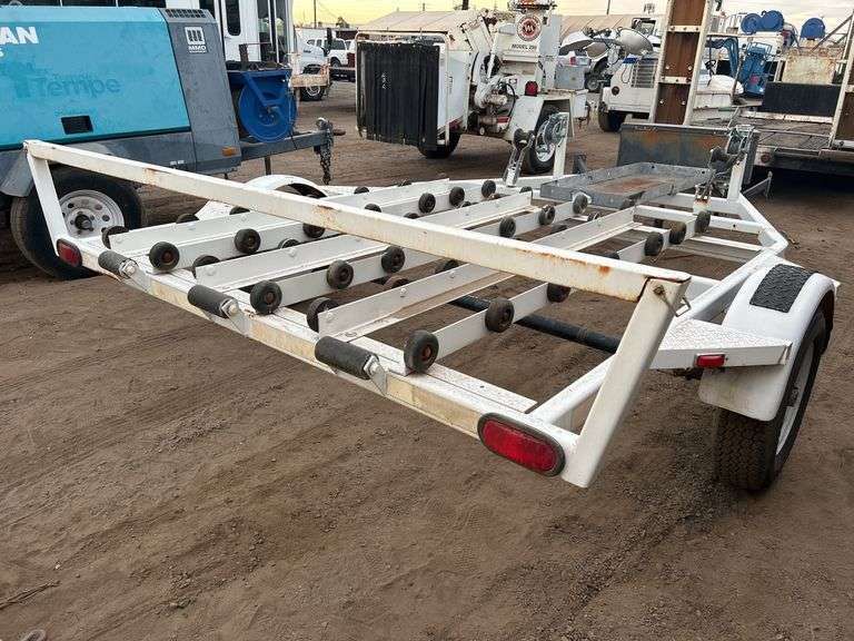 1990 TRST Dual Jet Ski Trailer - Sierra Auction Management Inc