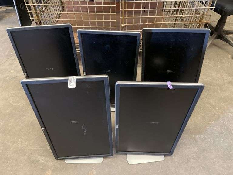 (5 Qty) Dell P2414hb LCD Monitors - Sierra Auction Management Inc