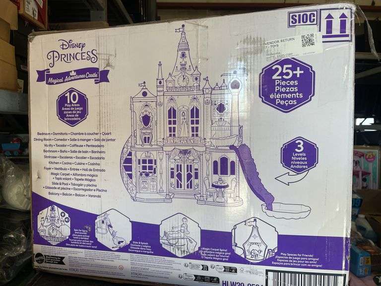 (1 Qty) Disney Princess Castle - Sierra Auction Management Inc