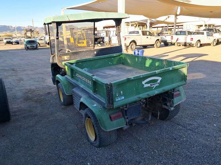 2007 John Deere Pro Gator 2020A Utility Cart - Sierra Auction ...