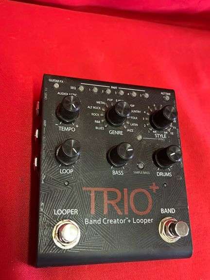 DigiTech Trio+ Band Creator and Looper Pedal - Sierra Auction ...