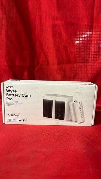WYZE Battery Cam Pro 2-Pack, Wireless Indoor/Outdoor Home Security ...