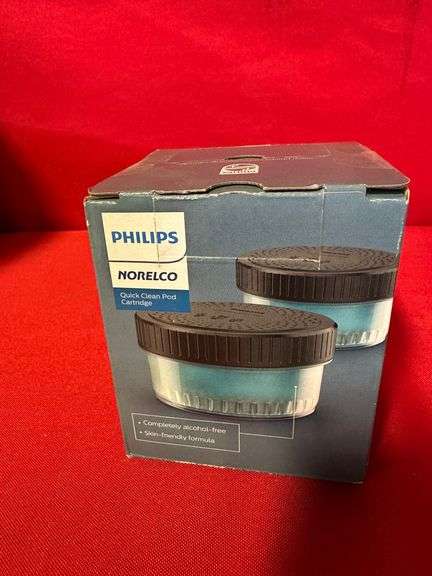 Philips Norelco 2pk Quick Clean Pod Cartridge - Sierra Auction ...