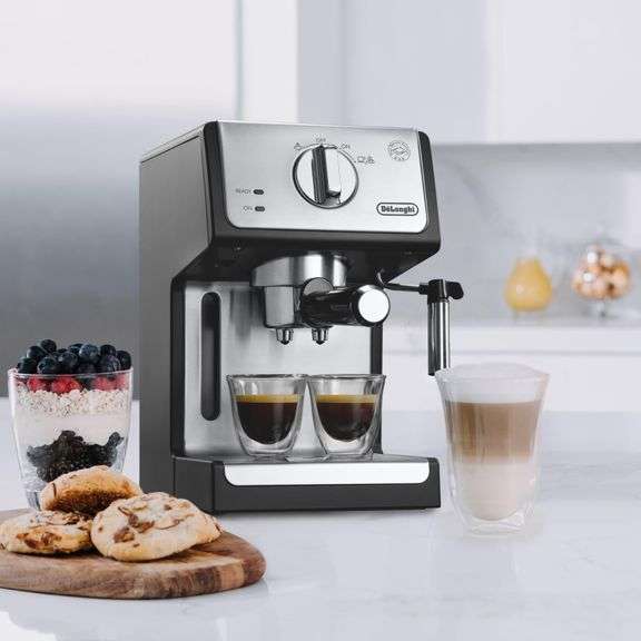 (1 Qty) DeLonghi Espresso Coffee Maker - Sierra Auction Management Inc