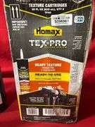 HOMAX TEX-PRO Heavy Wall & Ceiling Texture - Sierra Auction Management Inc