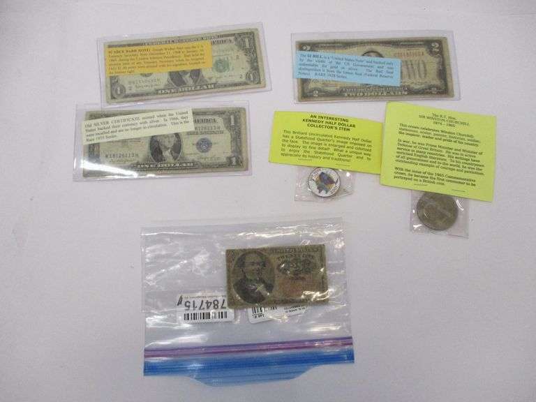 Assorted Collectible US Currency - Sierra Auction Management Inc
