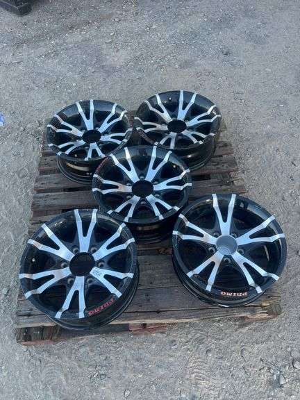 (P) With (5) 6-Lugs 15” Aluminum Rims - Sierra Auction Management Inc