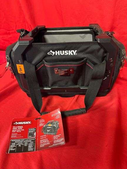 Husky 16" Stack Tool Tote - Sierra Auction Management Inc