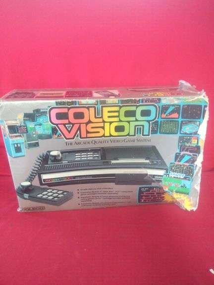 Coleco Vision The Arcade Quality Video Game System - Sierra Auction ...