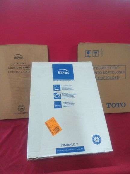 (3) Bemis Toilet Seats - Sierra Auction Management Inc