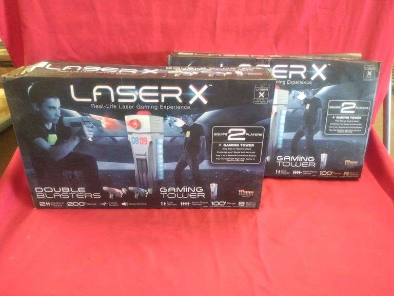(2pc) LaserX Real-life Laser Gaming Experience - Sierra Auction ...