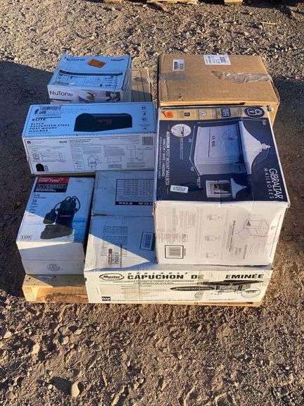 Assorted mailboxes, sump pump, ventilation fan, chimney cover an ...